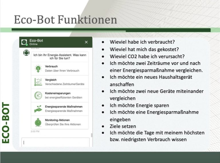 Eco-Bot project presented to co2online staff – eco-bot